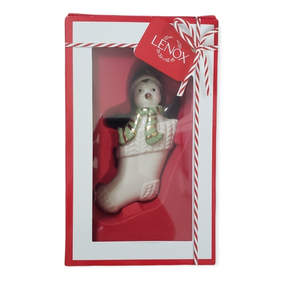 Lenox | Holiday | Lenox Peeking Penguin Ormanent 4in | Poshmark